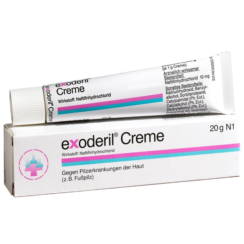 Exoderil Cream 20 g the Rescue from Fungal Infections of the Skin ...