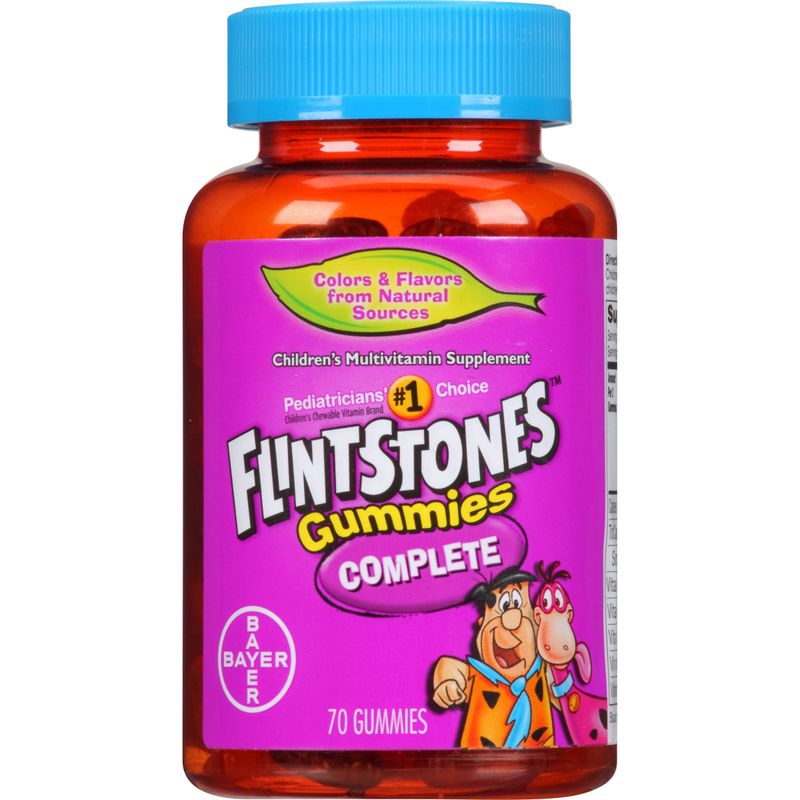 Flintstones Children's Complete Multivitamin Gummies, 70 Count - Online ...