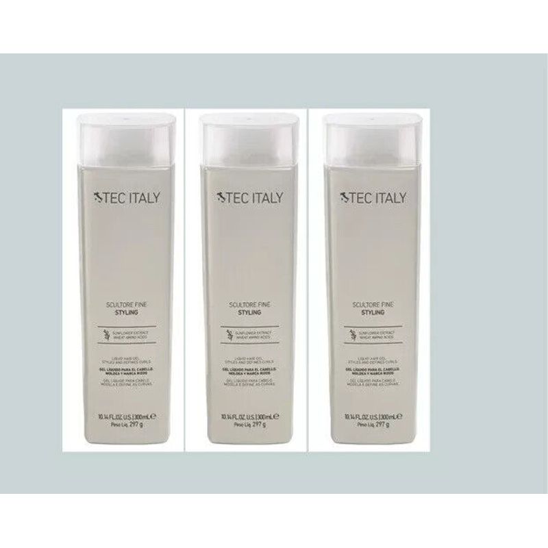 Tec Italy Scultore Fine Liquid Hair Gel for Sculpt & Define Curls -300 ...