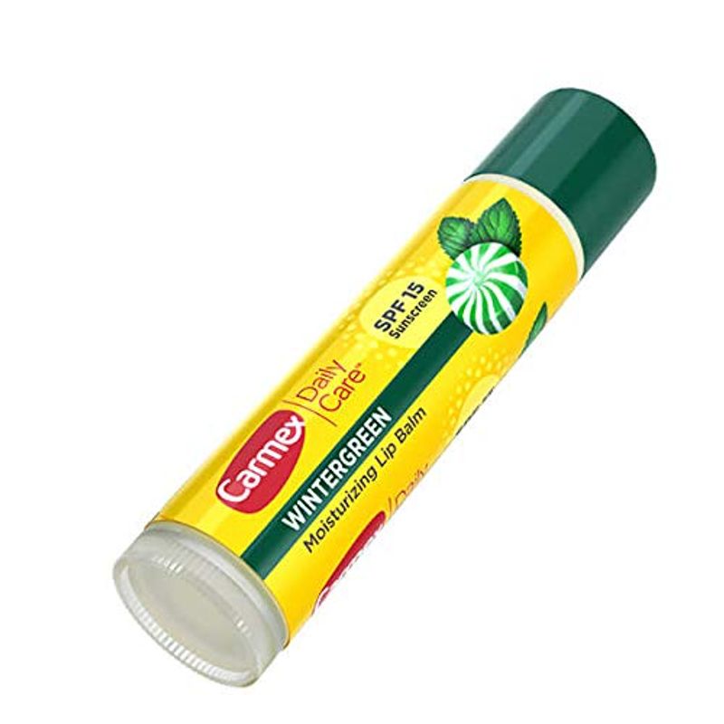 Carmex (1) Stick Daily Care Moisturizing Lip Balm - Wintergreen - SPF ...