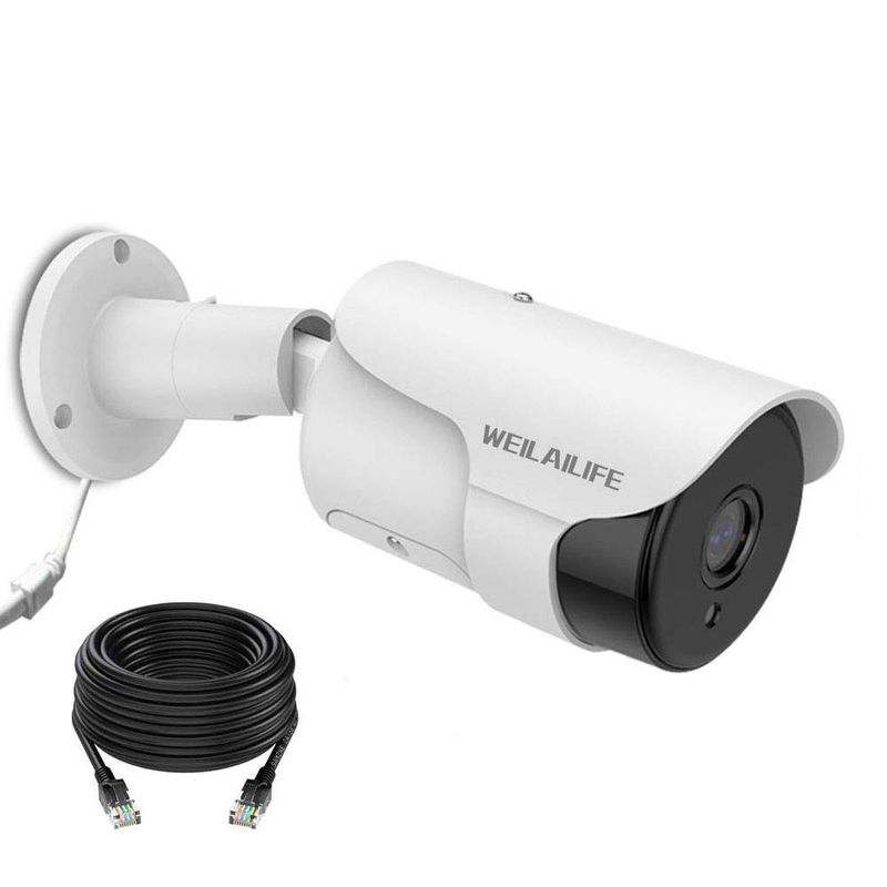 WEILAILIFE 【90ft Super Night Vision & 130°Ultra Wide-Angle】 2-Way Audio ...