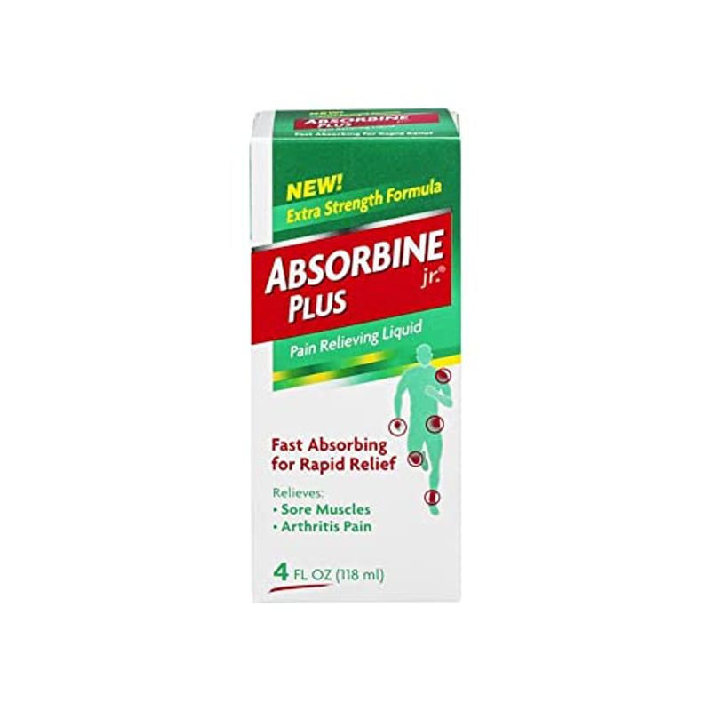 Absorbine Jr Plus Pain Relieving Liquid - 4 oz, Pack of 2 - EveryMarket