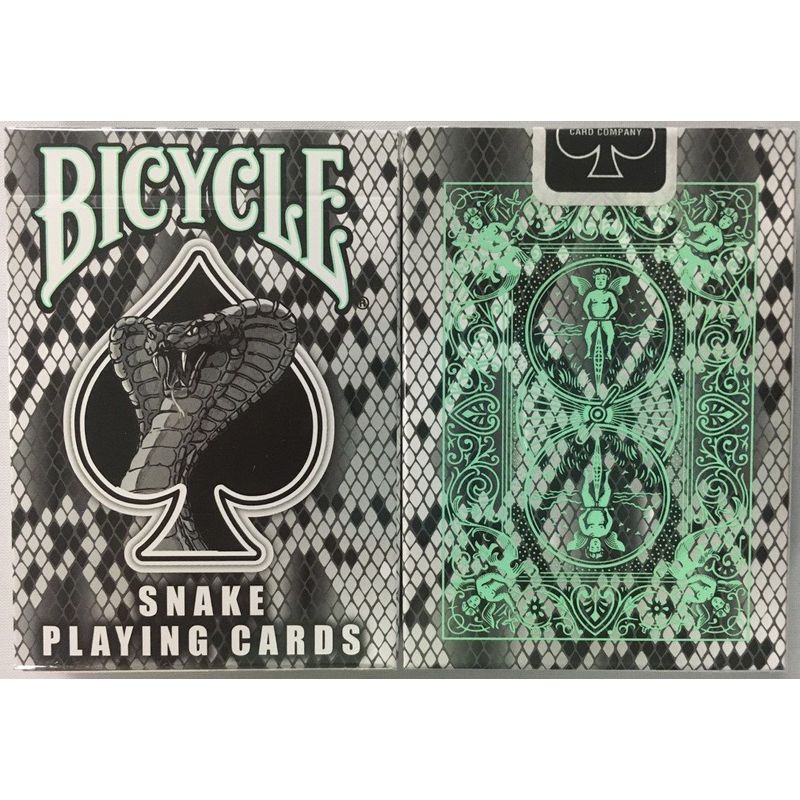 Bicycle Snake Deck Playing Cards - Cobra Snake Skin Back Design ...