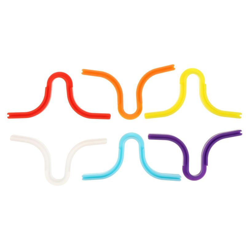 EXCEART 6 Pcs Comfy Nose Clip Brace - Silicone Face Mask Nose Bridge ...