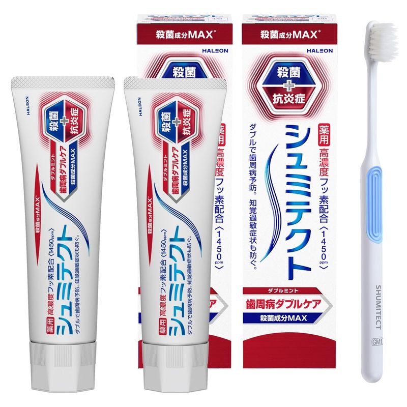 Shumitec Periodontal Disease Double Care EX Double Mint, Quasi-Drug, Toothpaste, Hypersensory ...