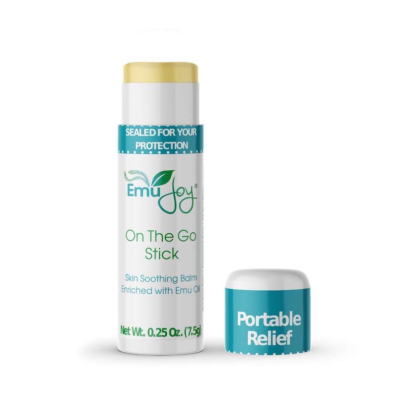 Emu Joy On The Go Anti Itch Cream Stick - Burn Cream, Bug Bite Itch ...