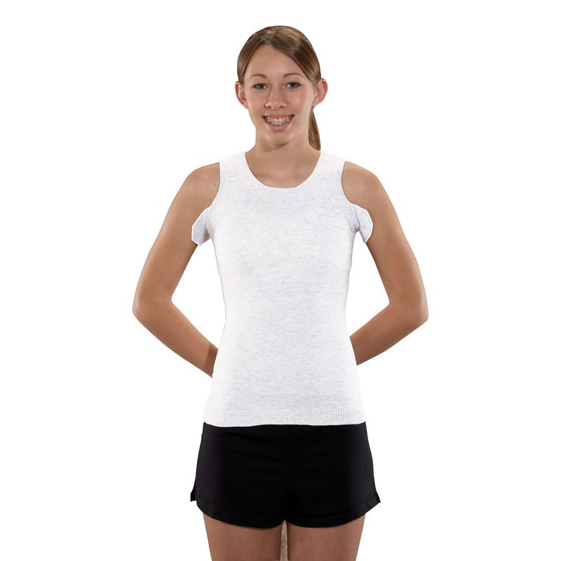 KNIT-RITE Torso Interface Crew Neck Tank with Double Axilla Flaps ...