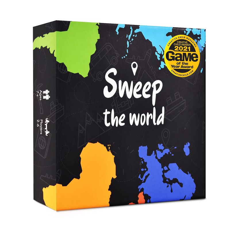 Sweep the World Card Game – Interactive Geography Game with All ...