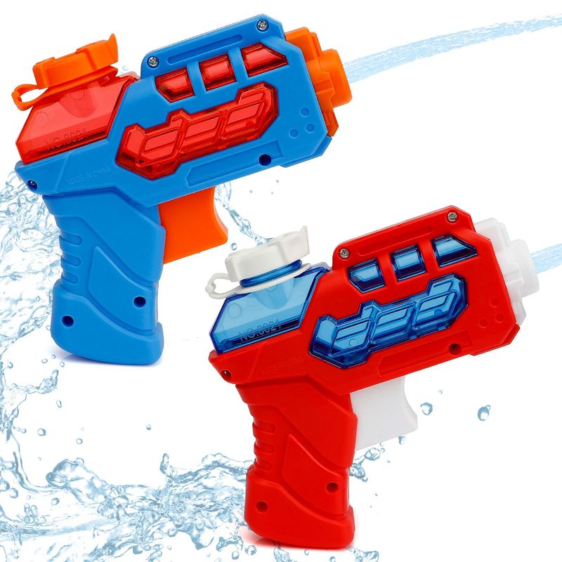 Water Guns, Water Guns for Kids, 2 Pack Squirt Guns Water Blaster, Mini ...