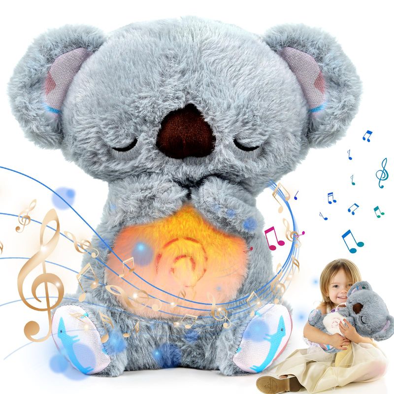 Anxiety Relief Koala, Breathing Koala Anxiety Bear with Calming Music ...