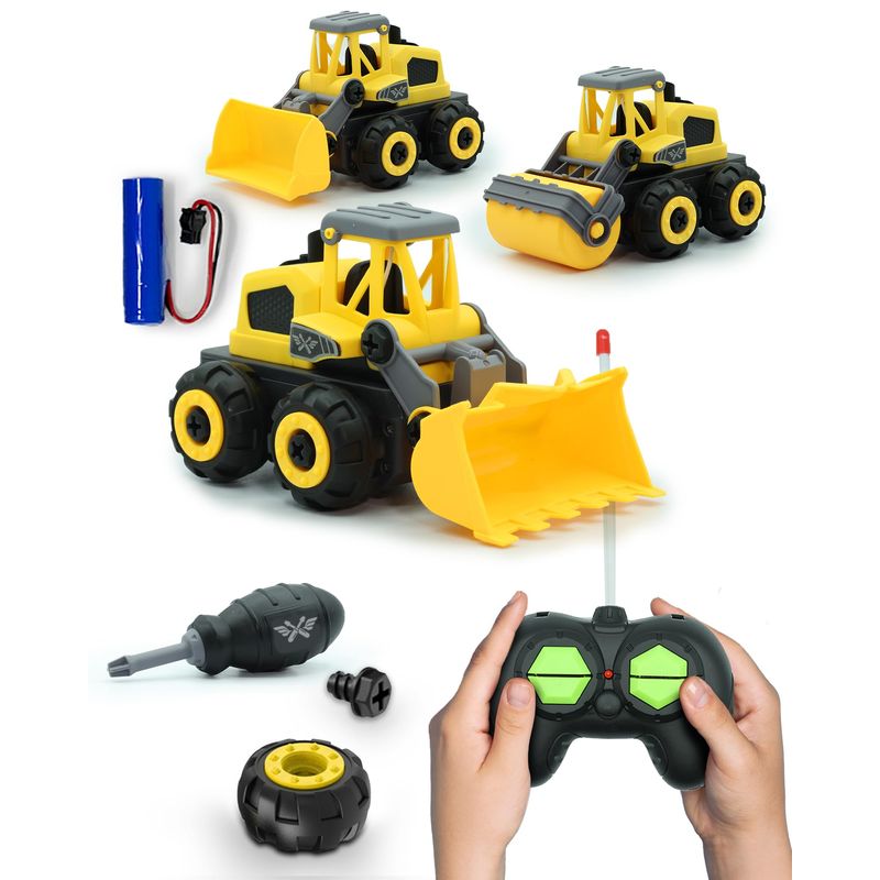 3-in-1 Build N Drive RC Truck - Take Apart Toys for Boys - Truck ...