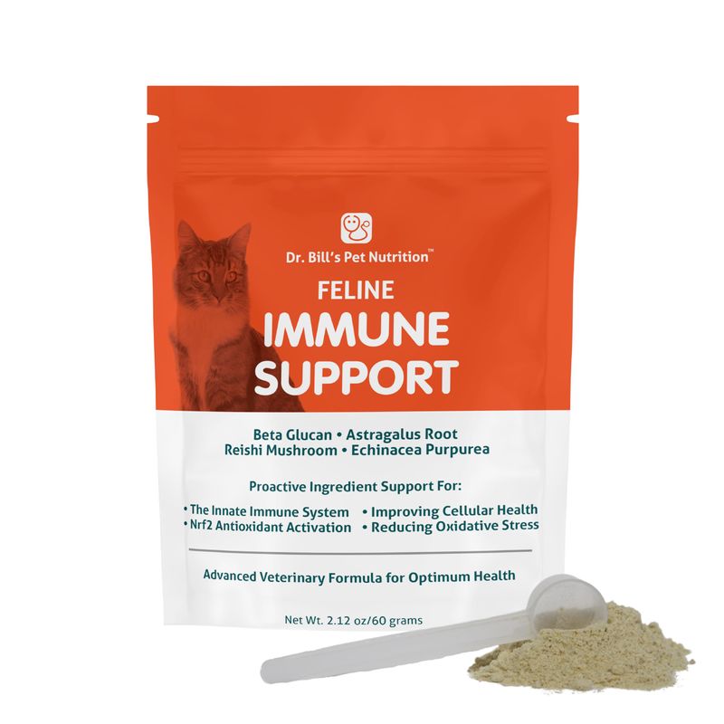 Dr. Bill’s Feline Immune Support Cat Vitamins and Supplements | Cat ...