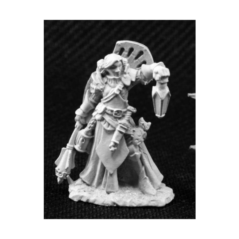 Reaper Christina Female Cleric Miniature 25mm Heroic Scale Dark Heaven ...