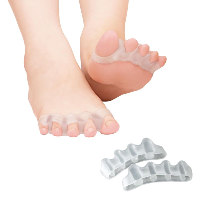Como Life Toe Spread (2 Piece Set) Toe Spread Toe Stretch Foot Care ...