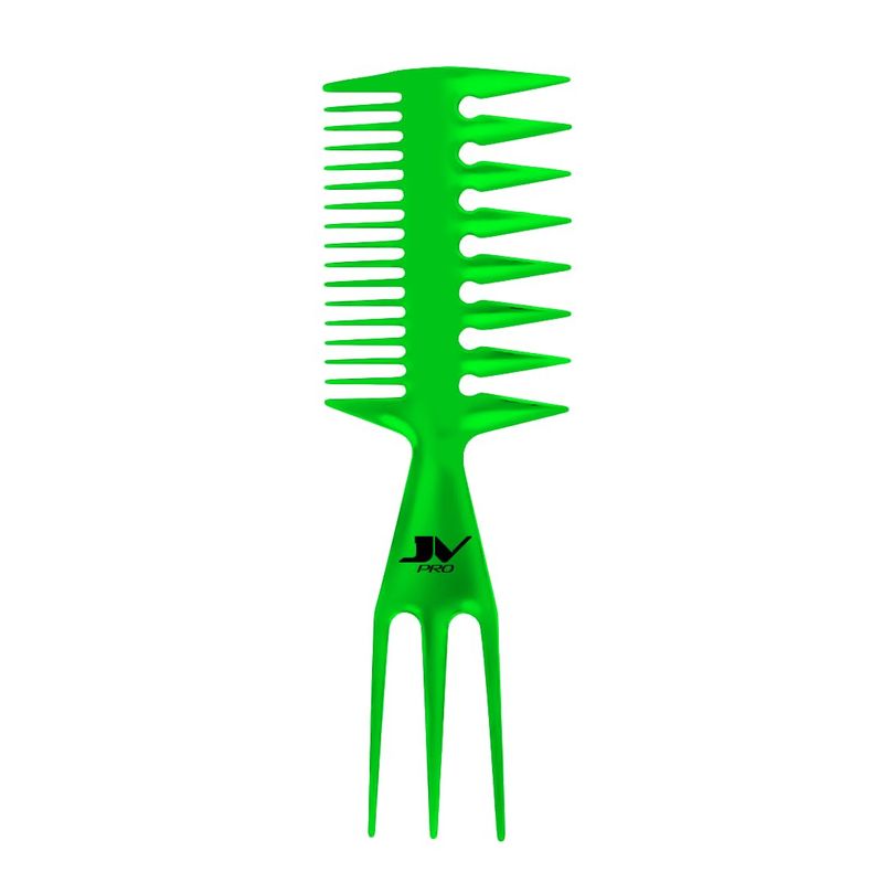 JV PRO Wide Tooth Comb with Ergonomic Texture Comb Design for ...