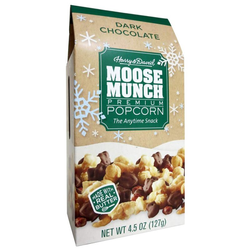 Moose Munch Premium Dark Chocolate Popcorn Box - Online Marketplace ...