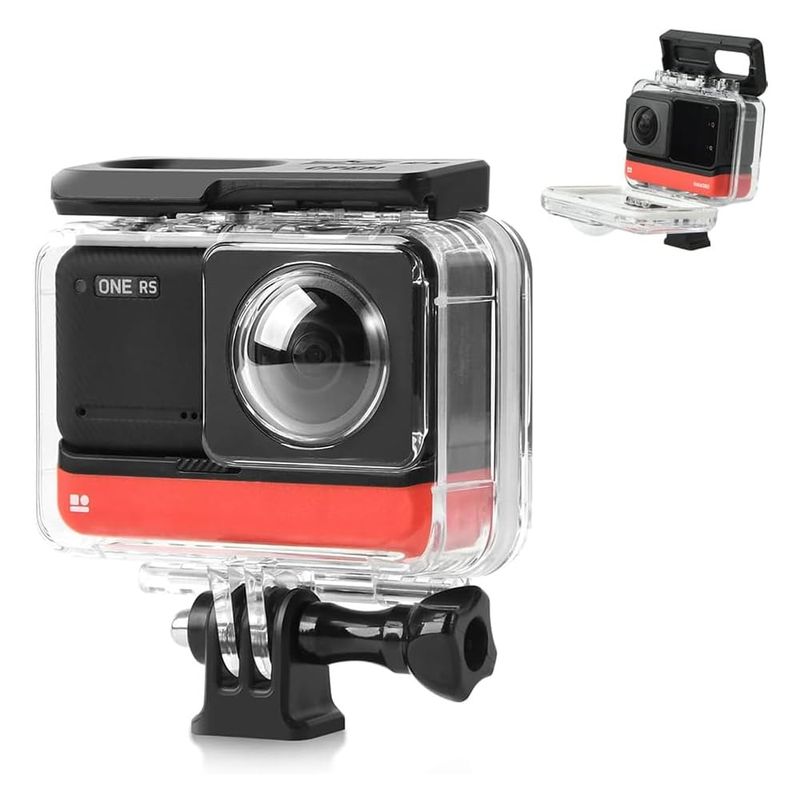 TOMGDRACO Insta360 ONE RS Panoramic Mode Dive Case for Panoramic Mode ...