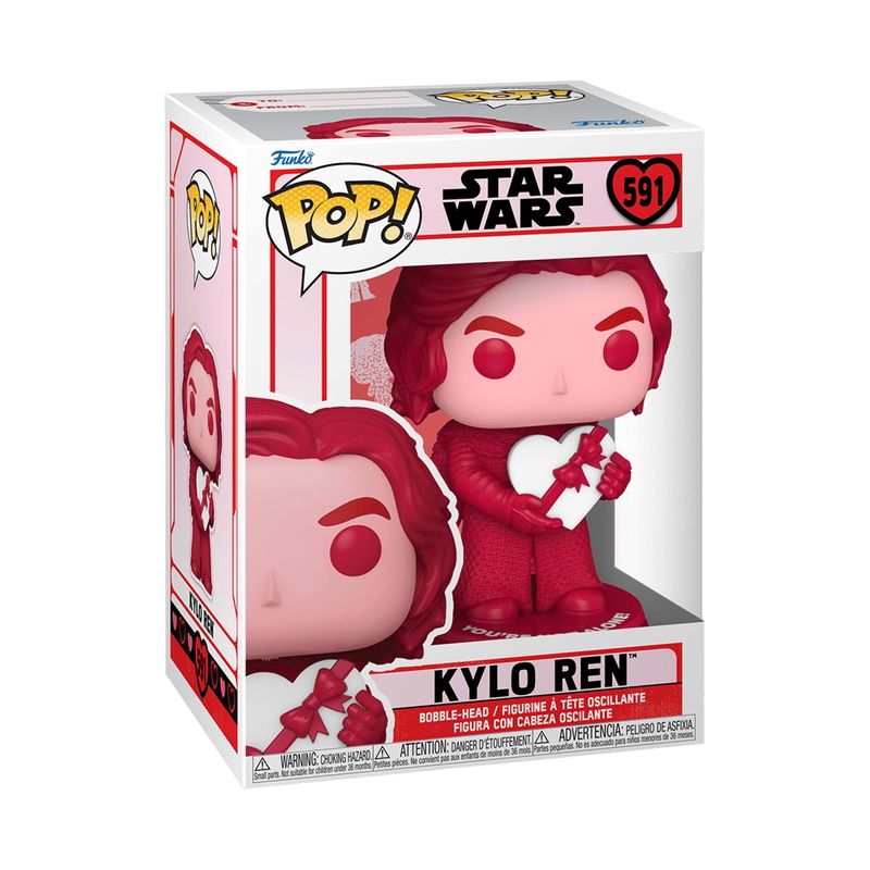 Funko POP! Star Wars: Valentines - Kylo Ren - Collectable Vinyl Figure ...