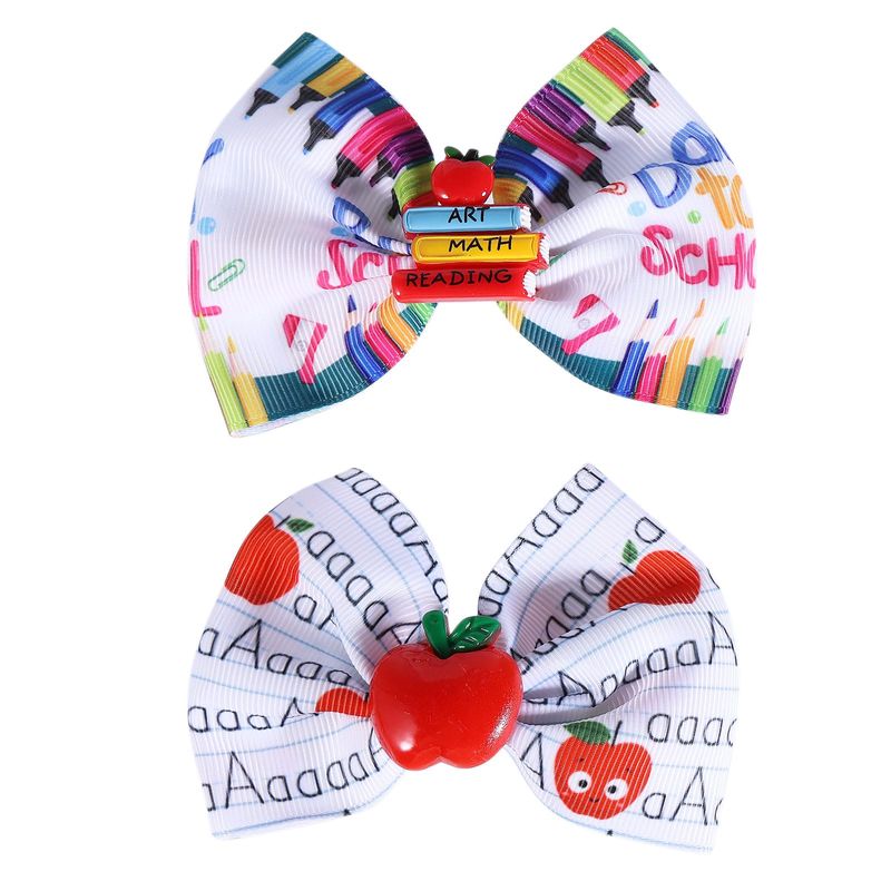 SUPCLIPS Back to School Hair Bow Clips First Day of School Hair Bows ...