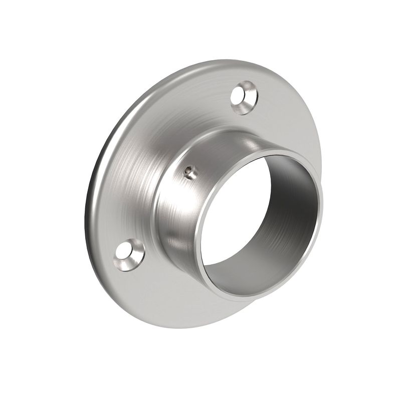 17.0505.042.12 Stainless Steel Plug-in Fitting Wall Base Flange 42.4 mm ...