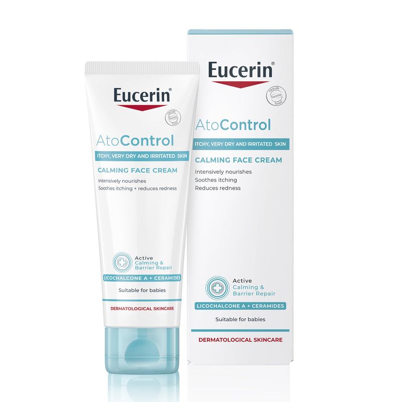 Eucerin AtoControl Calming Face Cream 50ml, Calming Moisturiser ...