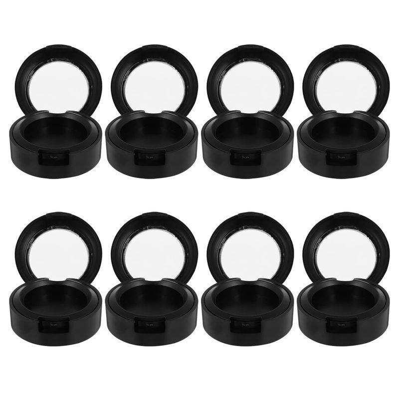 PACKOVE 8pcs Makeup Organizer Travel Eyeshadow Replacement Box Empty ...