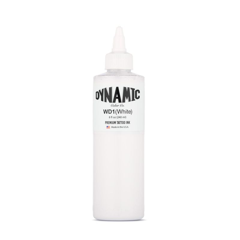 Dynamic Color Co- White Tattoo Ink, Made in USA, Sterilized, Since 1990 ...