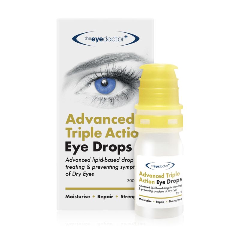 The Eye Doctor Eye Drops, Advanced Triple Action Formula – Lipid-Based ...