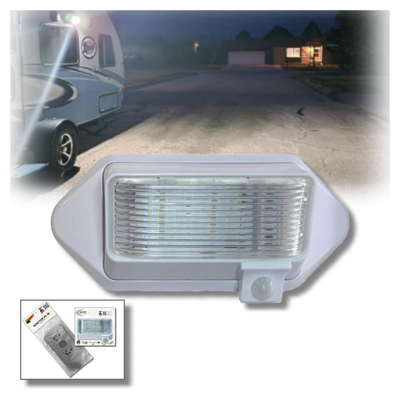 MOTION-GUARD, MG1000-450W-A, RV Exterior Mounted Bright LED Motion ...