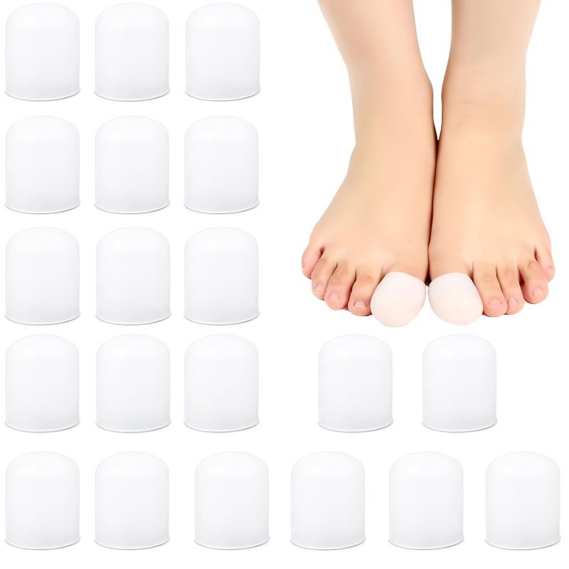 10 Pairs Big Toe Protectors for Women, Gel Toe Protector Toe Bandage ...