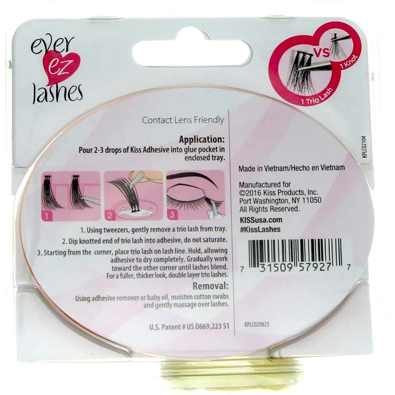 Kiss Ever-Ez Trio Lashes Medium Combo - Online Marketplace - EveryMarket