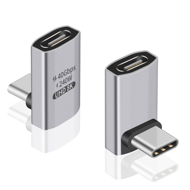 Duttek USB Type C Converter Adapter L Shape USB C Connector L Shape ...