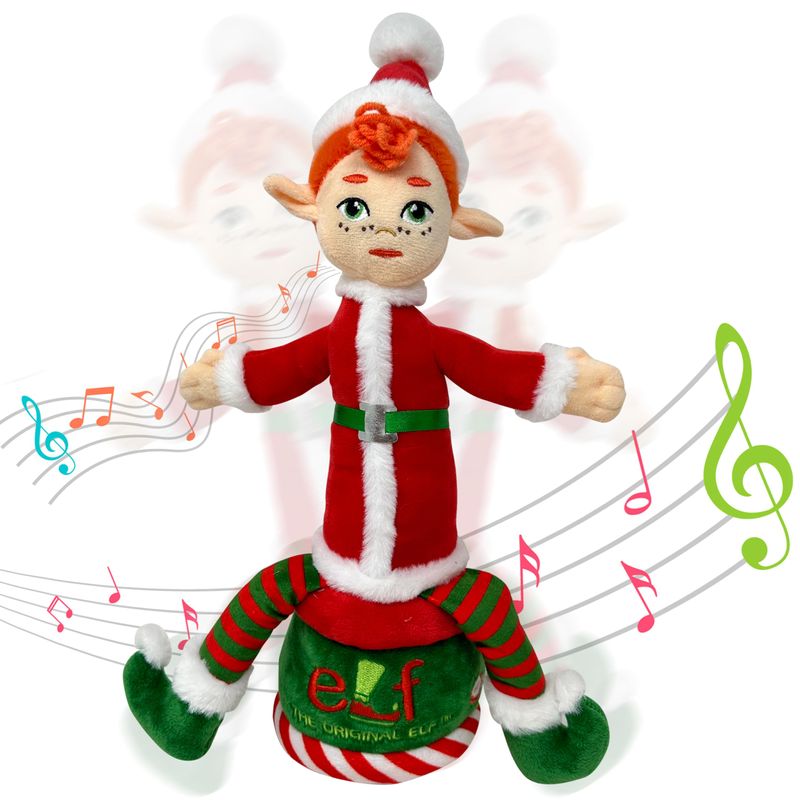The Original Elf – Dancing Christmas Elf Doll, Singing and Talking Toy ...
