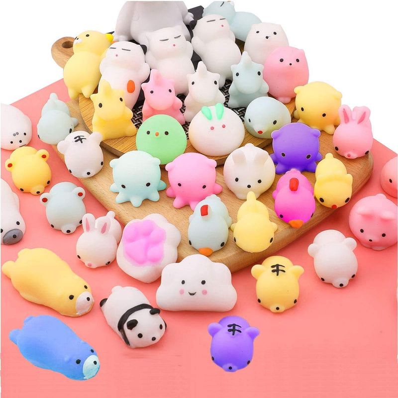 18pcs Random Squishy Toys Mochi Squishy Toys Party Favors for Kids ...