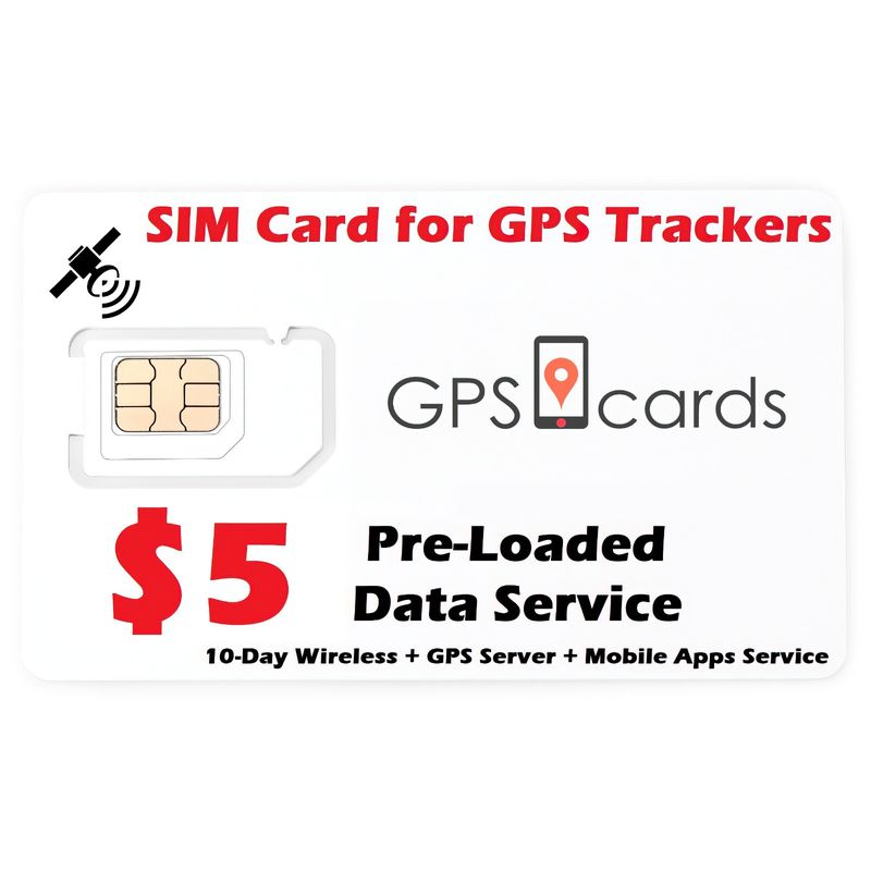 GSM SIM Cards for GPS Tracker 2G 3G 4G 5G LTE ( Use T-Mobile Network ...