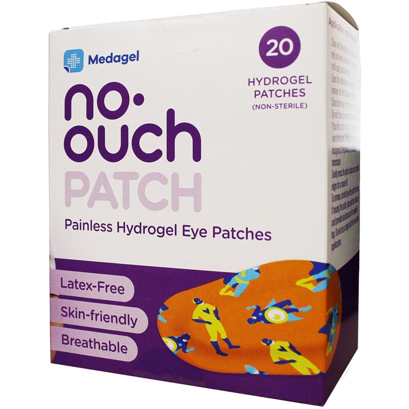 Medagel No-Ouch Eye Patches for Kids, Medical Grade Hydrogel Eye Patch ...