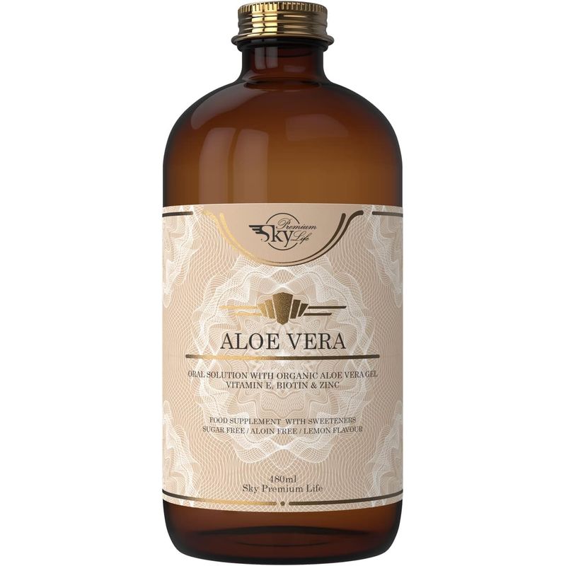 Sky Premium Life Aloe Vera - 480ml Food Supplement – Pleasant Lemon ...