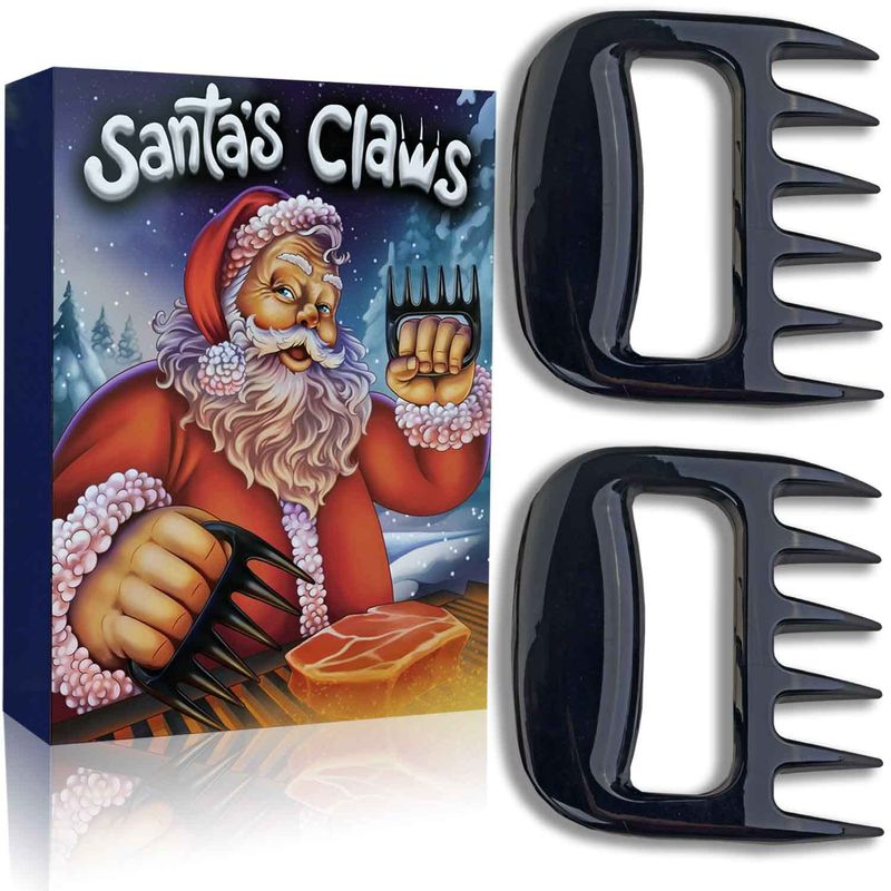 Meat Claws for Shredding. Santa's BBQ Claws. Funny Stocking Stuffers ...