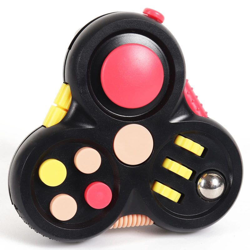Fidget Pad Toys with 13 Fidget Functions, Fidget Controller Stress ...