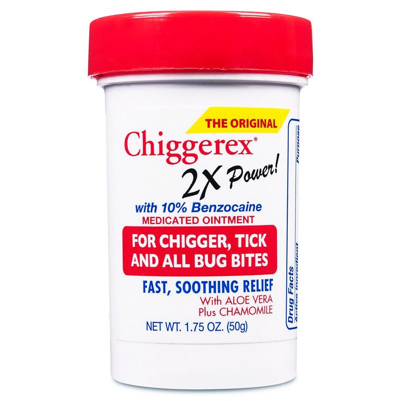 Chiggerex ORIGINAL MEDICATED OINTMENT for CHIGGER TICK and ALL BUG ...