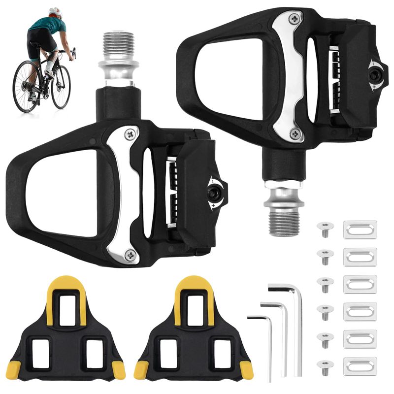 LPZMPZ Fahrradpedale rutschfest Compatibel mit Shimano SPD Sl Rennrad ...