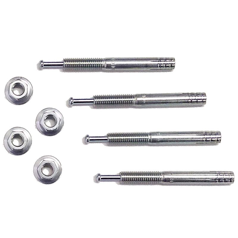 Garden Garden ANK-M8-4 Anchor Bolts (Concrete Embedded Fixed), M8 ...