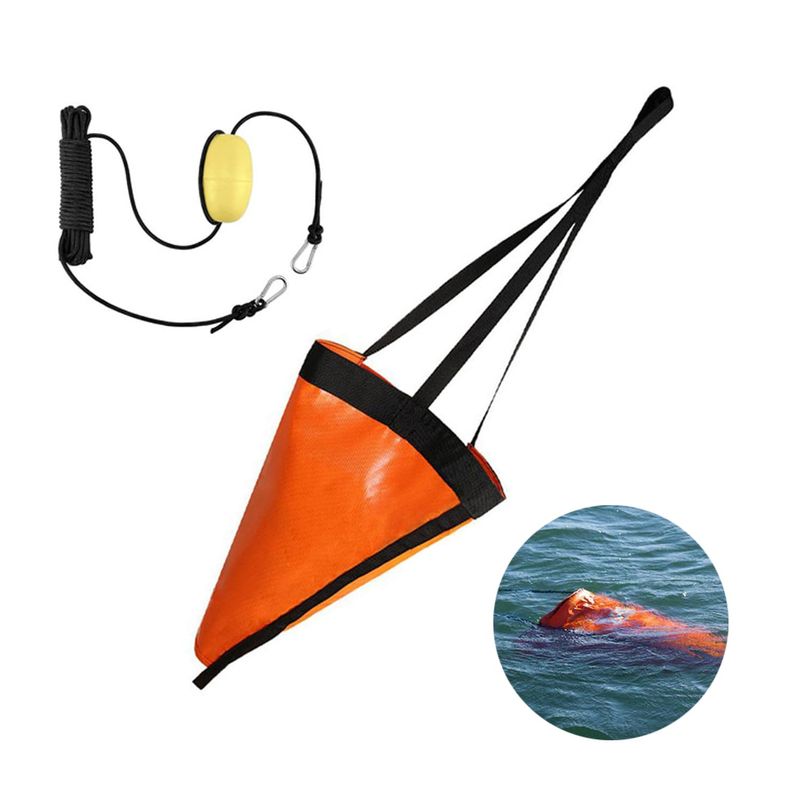 Sea Anchor Easy Recovery Rope Twist Prevention Parachute Anchor Ready ...