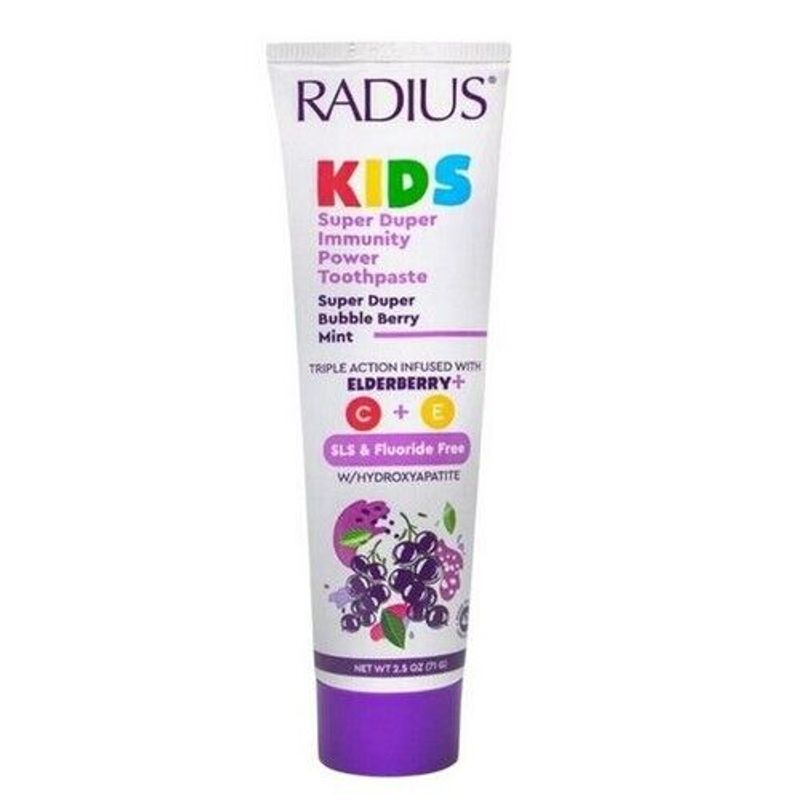 Kids Toothpaste Bubble Berry Mint 2.5 Oz by Radius - Online Marketplace ...