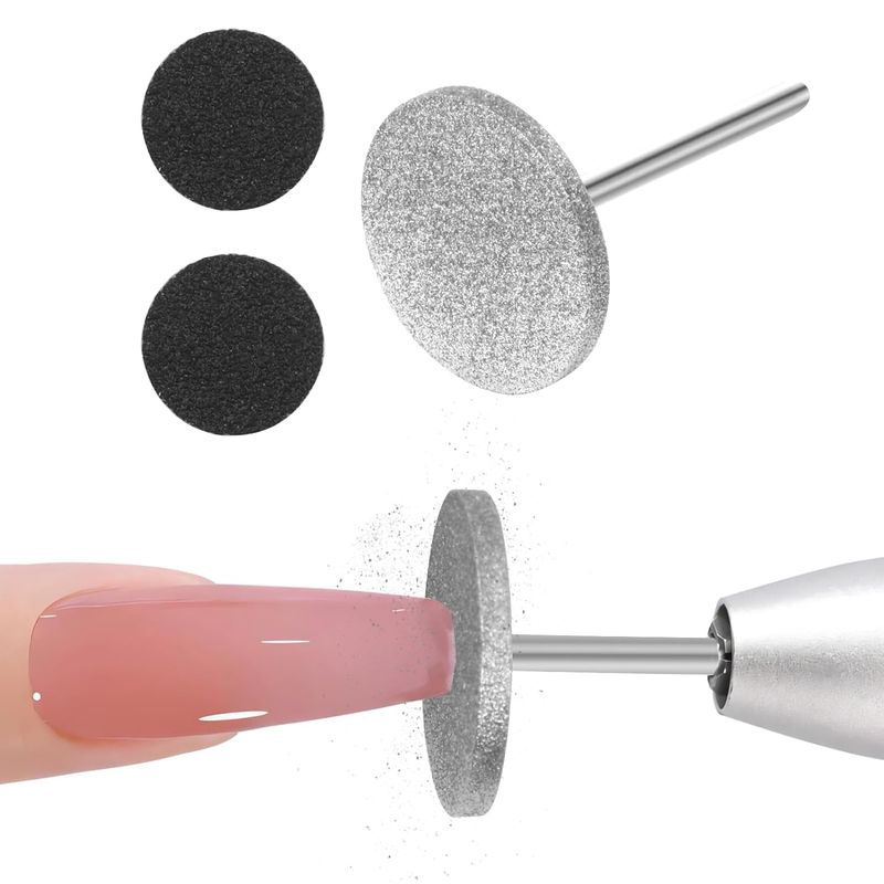 Nail Discs Polishing Head Grinding Disc Nail Drill, Cuticle Remover ...