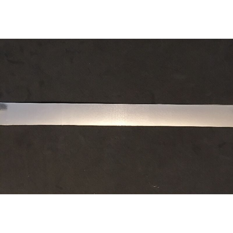 .75" Silver Chrome Full Size Football Helmet Stripe Decal 20 Mil High ...