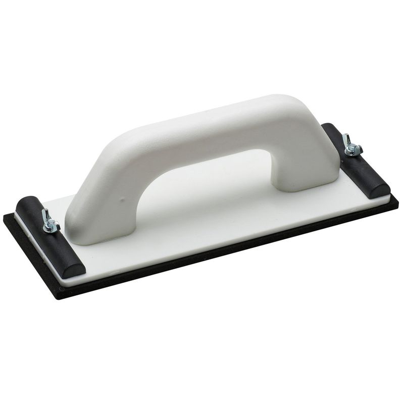 Meister Hand Sander Plastic - Foam Rubber Coating - 240 x 80 mm - with ...