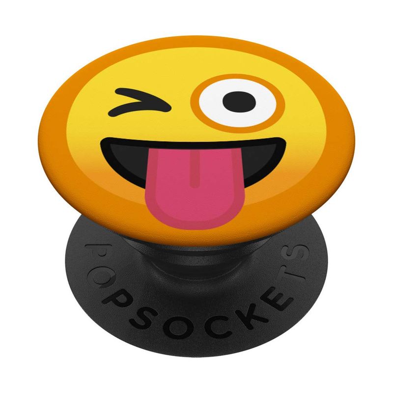 Grip Emoji Tongue - Emoji Face Grip PopSockets PopGrip: Swappable Grip ...
