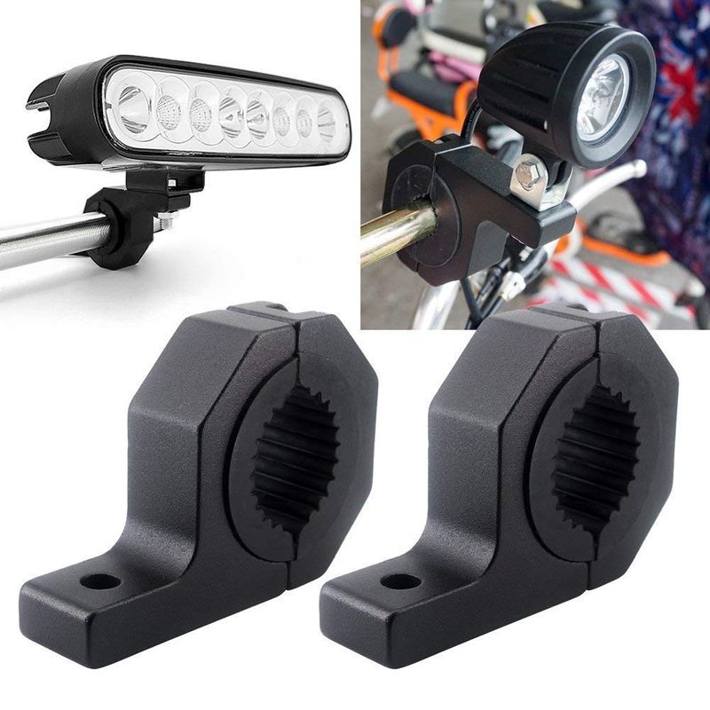 20MM-35MM Work Light Mounting Bracket Kit,Universal LED Light Bar Tube ...
