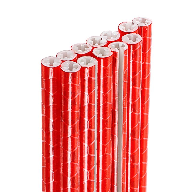 HARFINGTON 12pcs Bike Reflective Spoke Skins 0.2" Plastic Bicycle Spoke ...